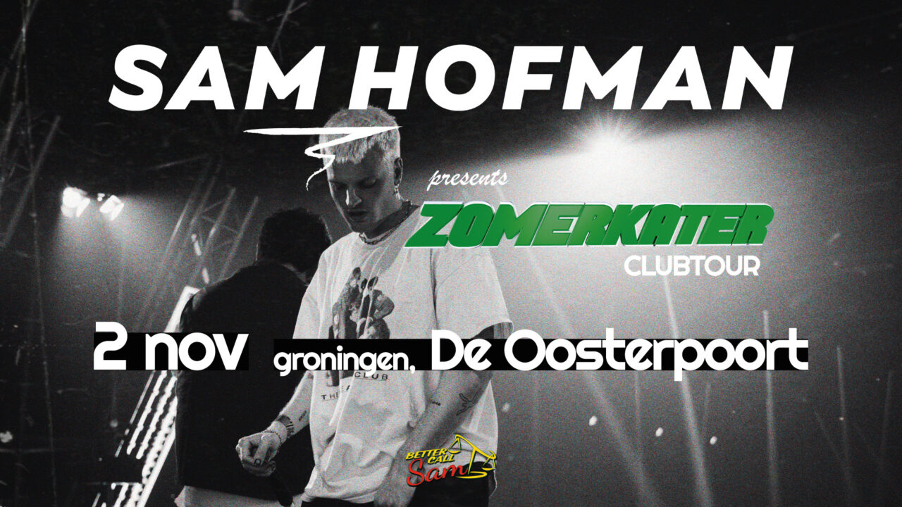 Sam Hofman | 2 november 2023 | Binnenzaal / Trompsingel 27 | Spot Groningen